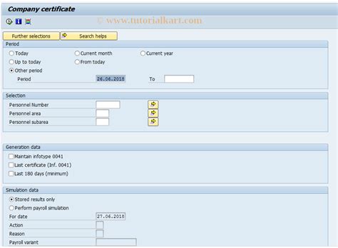 PC00 M04 CERT EMP SAP Tcode Company Certificate