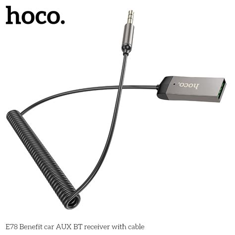 CỔng Aux Bluetooth CÓ CÁp Hoco E78