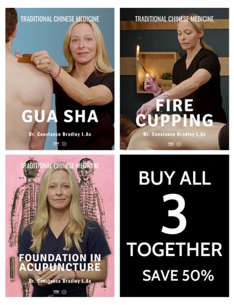 Tcm Bundle Gua Sha Acupuncture Foundation Fire Cupping