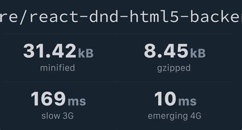 spotware react dnd html5 backend bundlephobia