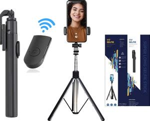 Ychroze Y Selfie Stick Tripod Expandable Features Bluetooth Selfie
