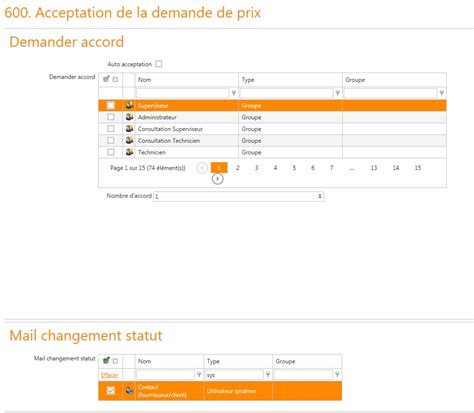 Envoyer Les Mails Du Workflow Au Fournisseur AQManager Full Web