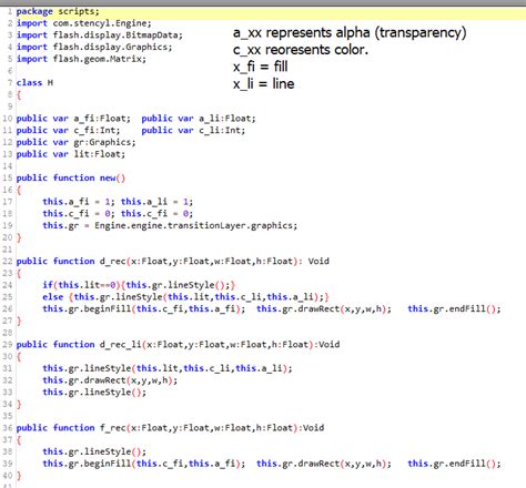 Stencyl Nator Rectangle Drawing Arbitrary Code For Stencyl 404