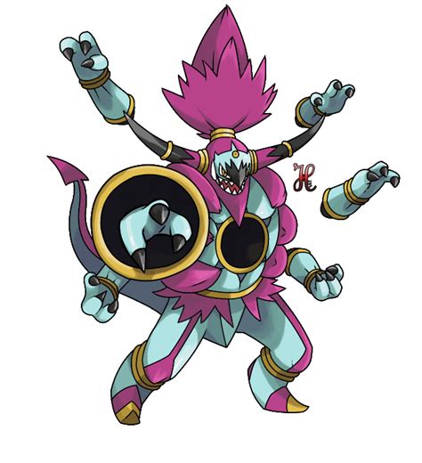 Hoopa Pokemon Art Image Visual Png Image
