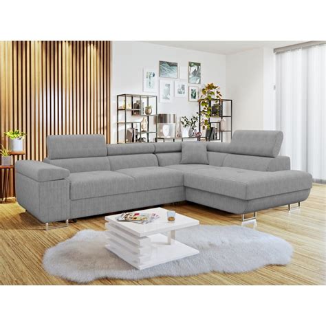 Ecksofa Torezio Cord ⇒ Lieferung Kostenlos