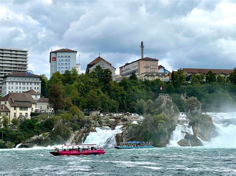 The Most Powerful Waterfalls In Europe Meet The Rhine Falls Neuhausen Switzerland