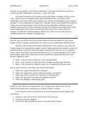 Assignment 1 Docx Jake Mikiewicz Assignment 1 June 4 2020 Describe In