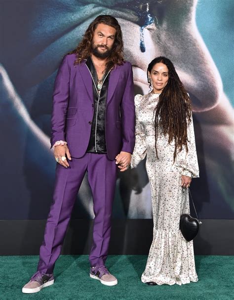 Jason Momoa And Lisa Bonet At Joker Premiere Pictures Popsugar Celebrity