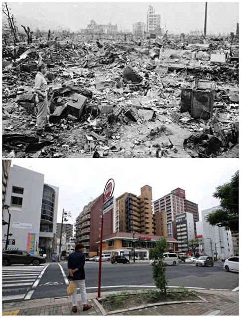 距離日本原子彈爆炸已過去73年，如今的長崎，廣島變成這樣 每日頭條
