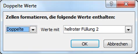 Doppelte Datens Tze In Excel Finden Und L Schen It Service Ruhr