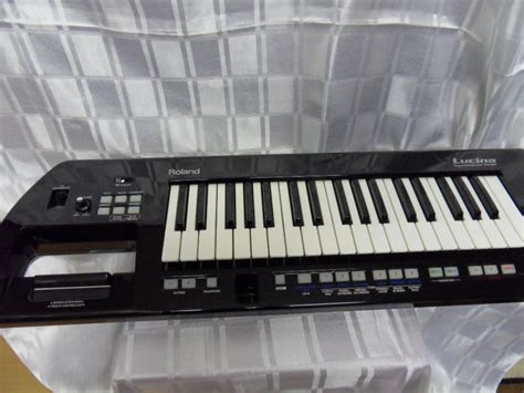 Portable Keyboard Keytar Roland Lucina Ax 09 Black Complete In Box