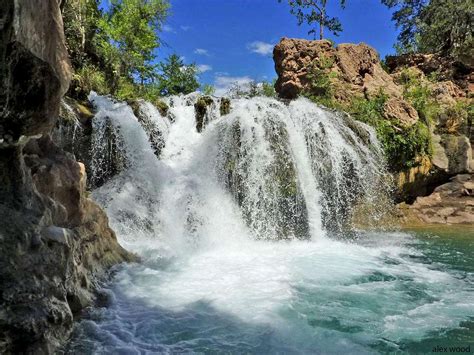 Fossil Creek Waterfall Photos Diagrams And Topos Summitpost