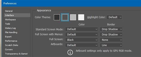 How To Set A Light Or Dark Theme In Photoshop CC