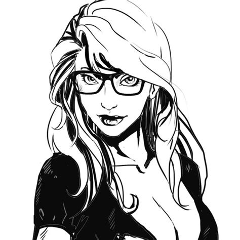 Create An Amazing Illustration Of A Sexy Girl NERD Tattoo Contest