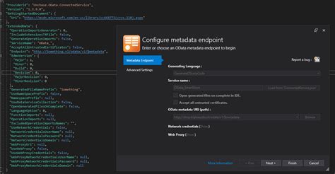 BUG Can T Update Generated Vb File After The Connected Service