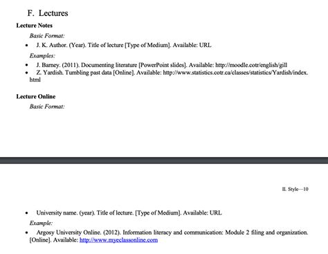 Citations How Do I Cite A Lecture Academia Stack Exchange