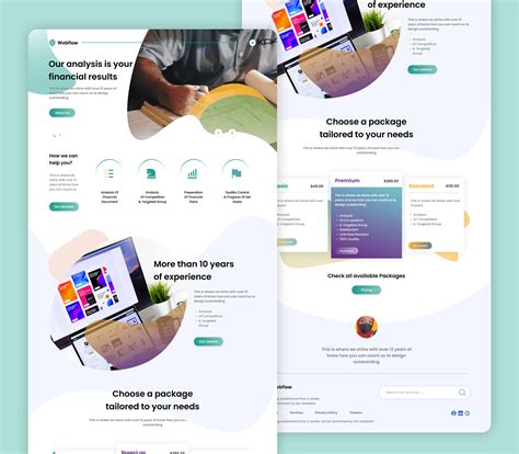 Analytics Website Design On Behance