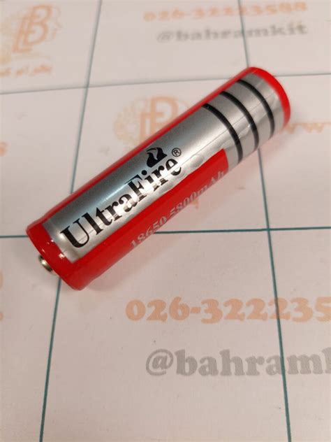 باتری 18650 ultrafire 3 7 V 6800 MA بهرام کیت