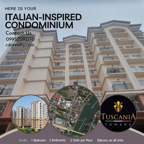 Tuscania Towers Italian Inspired Condominium At Kauswagan Downtown