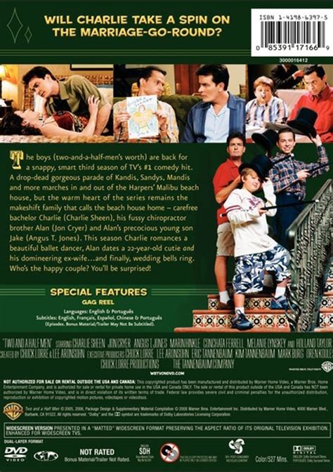 Two And A Half Men The Complete Third Season Dvd 2005 Dvd Empire