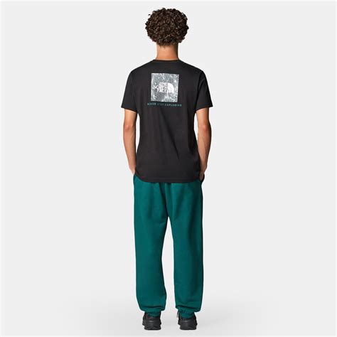 The North Face Box Nse Tailgrid Mens T Shirt Black Nf0a8c4u9431