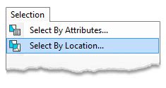 Section Eight Select By Location Vector Based GIS