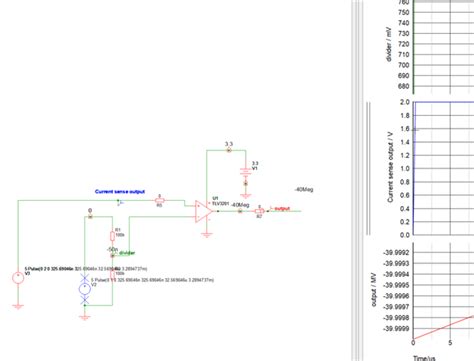 Opa388 Q1 Simulation High Speed Over Current Detection Amplifiers Forum Amplifiers Ti