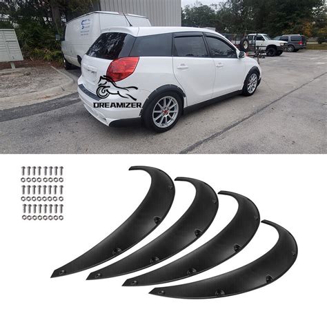 For Pontiac Vibe Gto 4pcs Fender Flares Extra Wide Flexible Wheel Arch