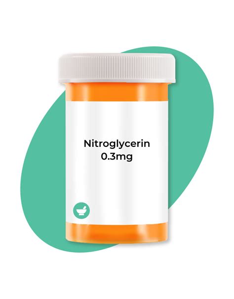 Buy Nitroglycerin 0 3mg Sublingual Tablets 100 Tablet Bottle Online