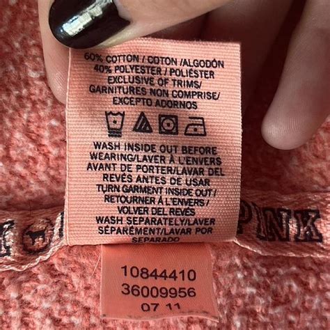 Love Pink Victorias Secret Orangepink Hoodie Some Depop