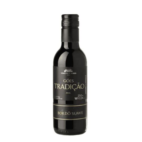 Vinho Góes Tradição Bordô Suave ml Bertin Bebidas