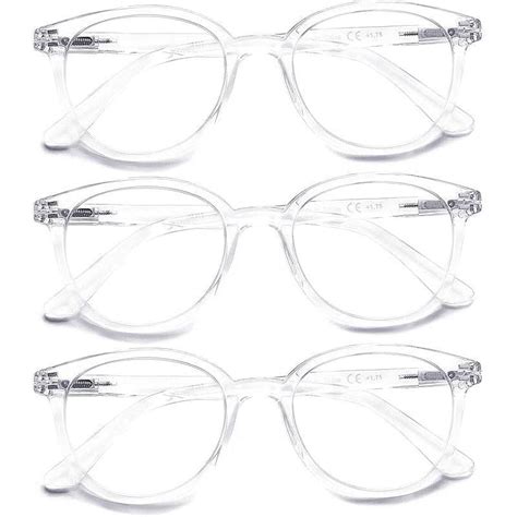 3 Pack Reading Glasses Spring Hinge Stylish Readers Blacktortoise For