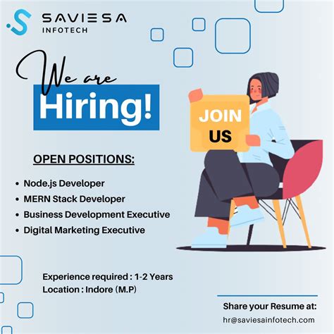 Saviesa Infotech On Linkedin Mernstackdeveloper Nodejsdeveloper Bde Digtialmarketing