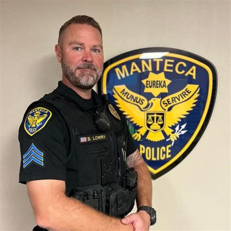Lawry Promoted As Manteca Polices Newest Sergeant Manteca Bulletin