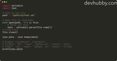 How To Convert Xml To Json In Python Rcode