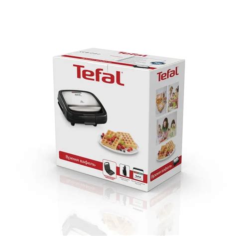 Вафельница Tefal Waffle Time WD170D38, цена 6399.00 руб. в интернет ...