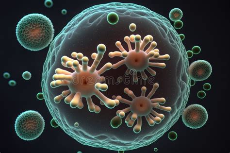Life Under Microscope Ai Stock Illustrations 443 Life Under