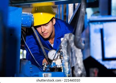 Industrial Programmer Checking Control Box Status Stock Photo Shutterstock