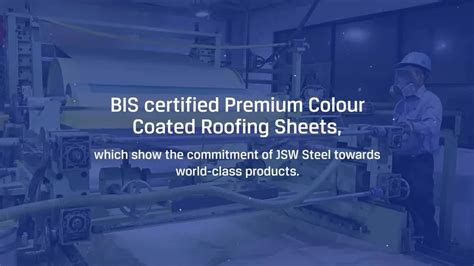 Al Zn Alloy Steel JSW Coated Roofing Sheet Thickness Of Sheet Mm At Rs Kg In Faridabad