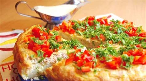 Tortilla Francesa Rellena De Jamón Y Queso Una Delicia Que Debes Aprender
