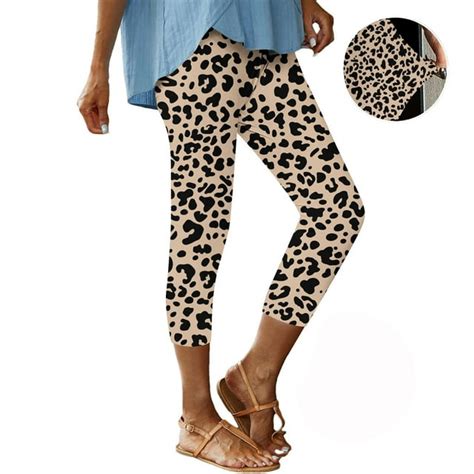 Big Deals Sempai Cropped Casual Yoga Pants Plus Size Polyesterspandex