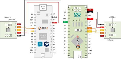 Wiring Xtrinsic Mag3110 3 Axis Digital Magnetometer On Microcontroller