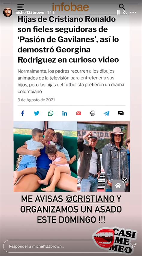 Quién Es Michel Brown El Actor Argentino De La Novela Que Miran La
