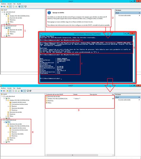 Pantallazoses Windows Server 2012 Powershell Configurar Conmutación