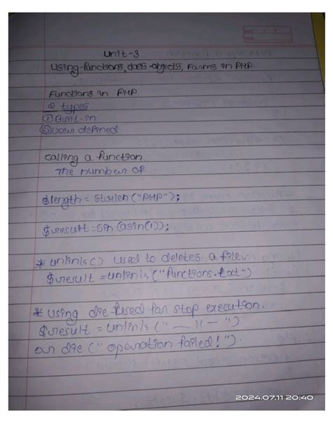 Php Unit3 Pdf