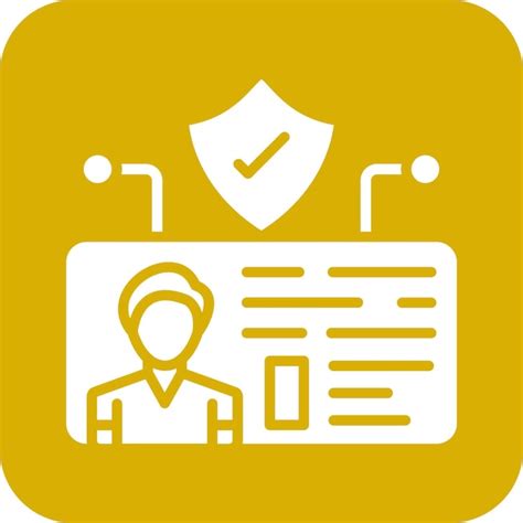 Premium Vector Vector Design Cyber Identity Icon Style