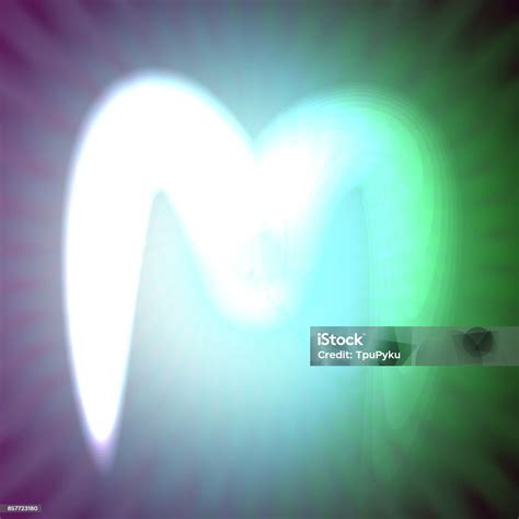 벡터 일러스트 레이 션의 단일 라이트 블루 네온 편지 M 기체 물리 구조에 대한 스톡 벡터 아트 및 기타 이미지 기체 물리 구조 네온 녹색 Istock