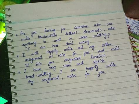Do Hand Written Assignment Notes For You By Maha0318 Fiverr