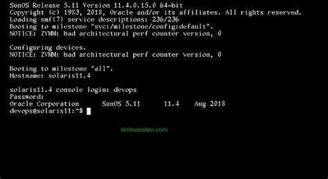 How To Install And Operate Oracle Solaris X OS CloudSpinx