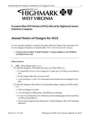 Fillable Online Freedom Blue Medicare PPO Additional Information Fax